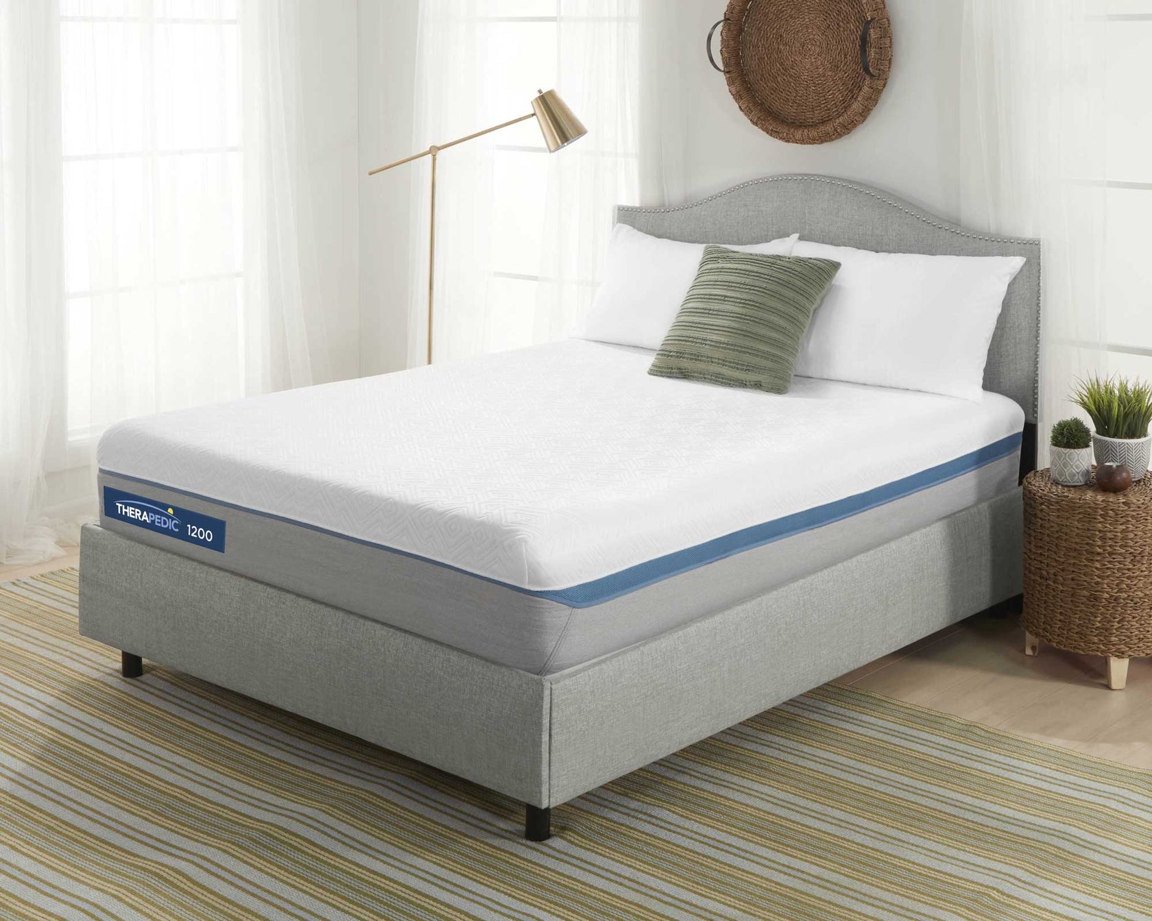 Therapedic 1200 Cooling Memory Foam Mattress | ShopTherapedic.com